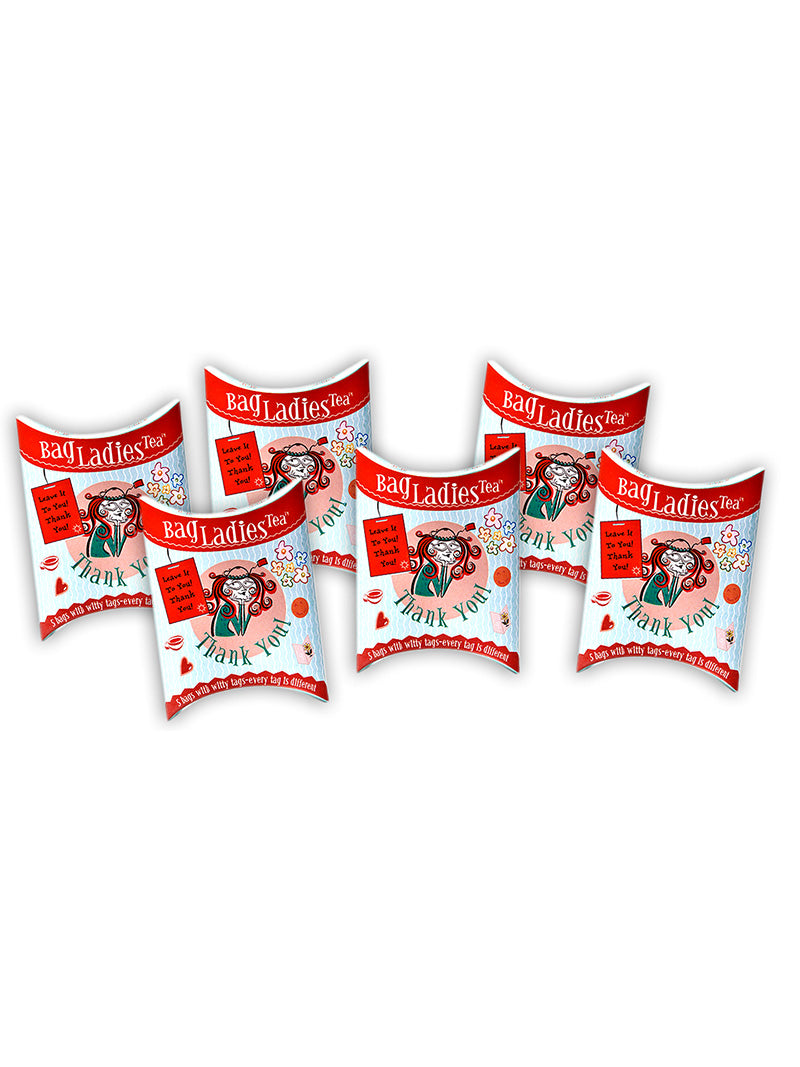 Thank You Tea! 6-Pack – Bag Ladies Tea
